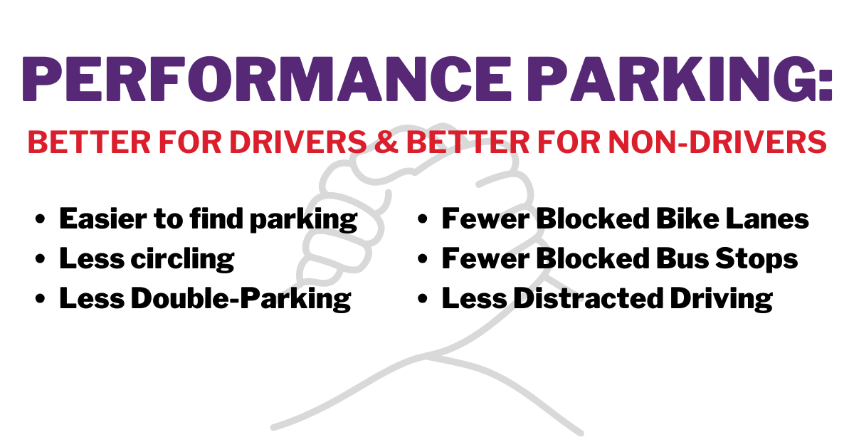 Performance Parking: Better for Drivers & Better for Non-Drivers